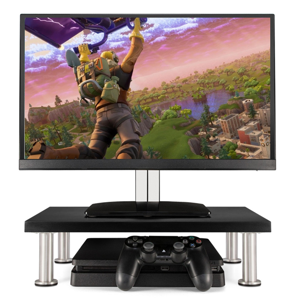 Bamboo Computer Monitor Stand – The Office Oasis